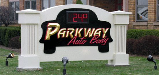 Time and Temperature Signs – Salescaster Display Corporation
